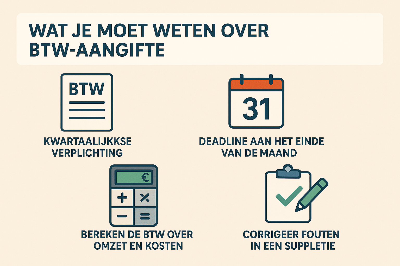Wat je moet weten over de BTW aangifte als ZZP'er - Procentus B.V.